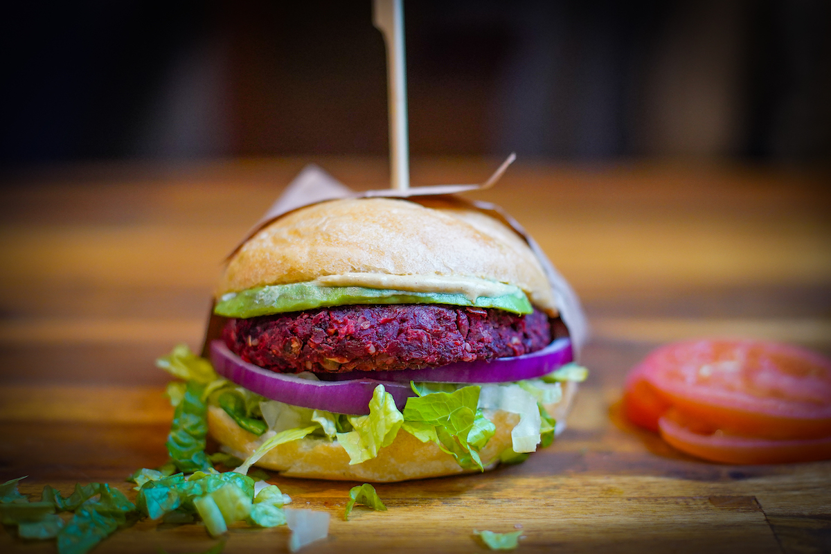 Beet and Lentil Burgers - The Wandering Veggie