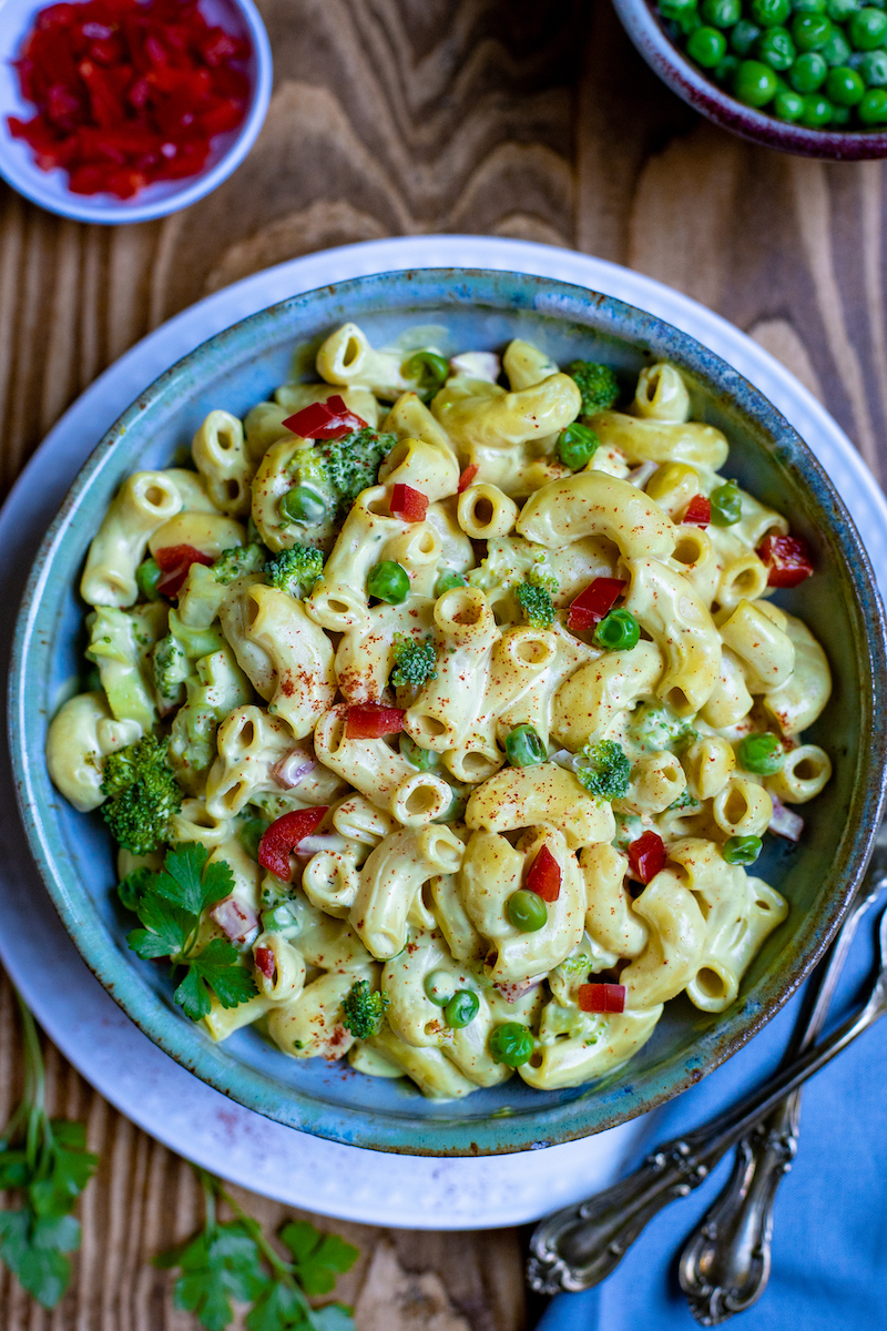 Creamy Mac and Cashew Cheese - The Wandering Veggie